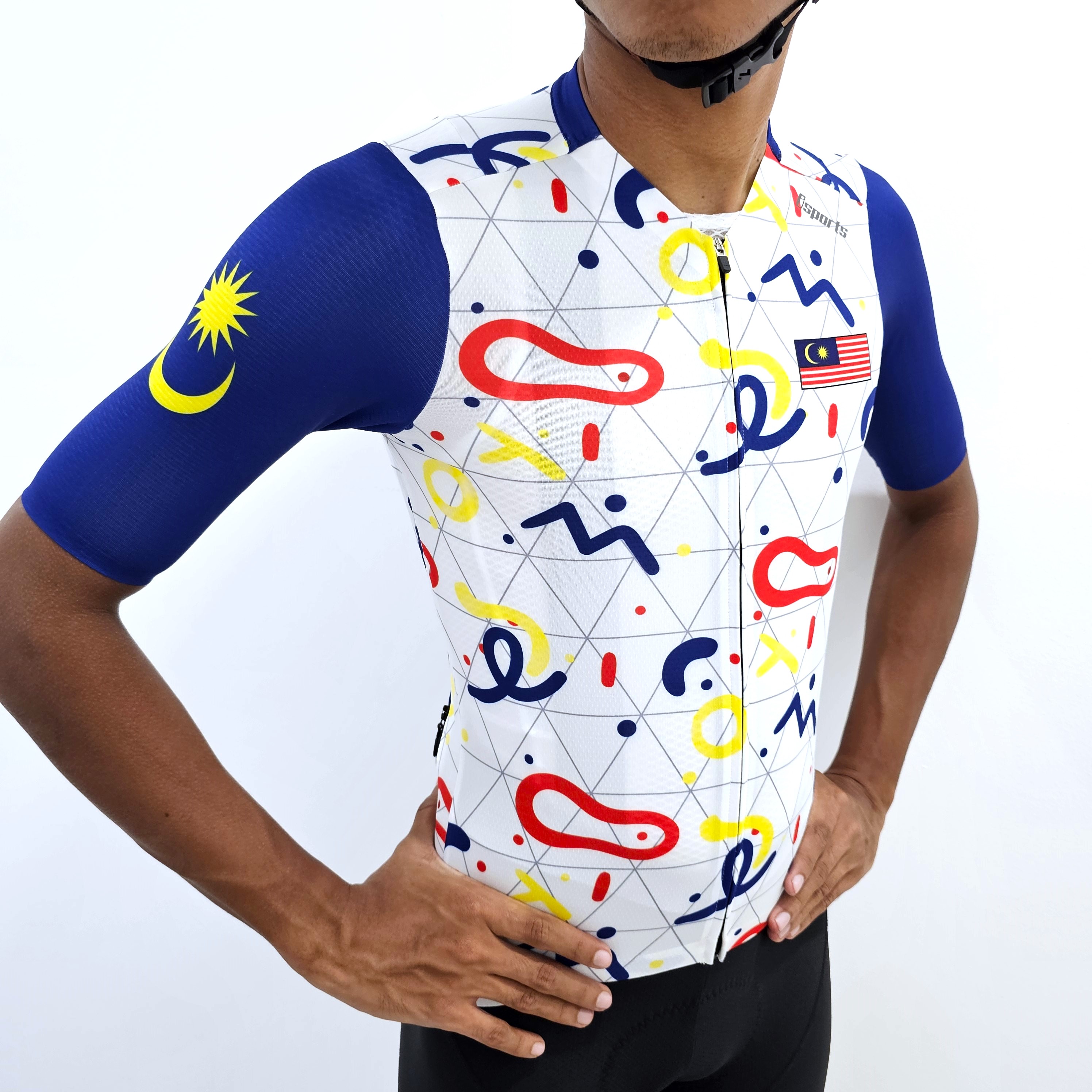 Authentic iSports Merdeka limited edition Aerodynamic Cycling Jersey ...