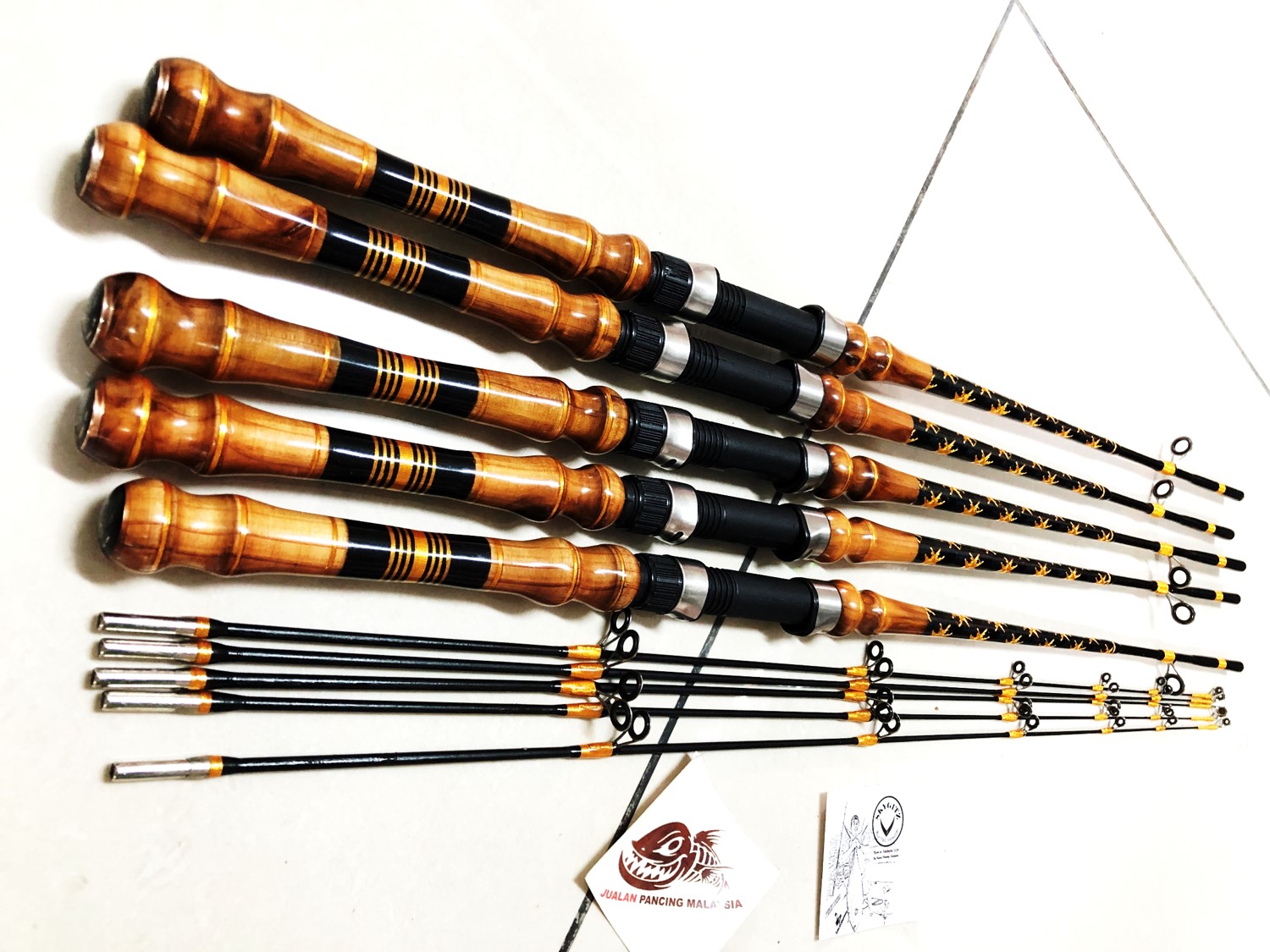 SKYGITZ MALAYSIA JORAN UDANG HANDMADE CUSTOM KAYU JATI BELANDA SUPER ...