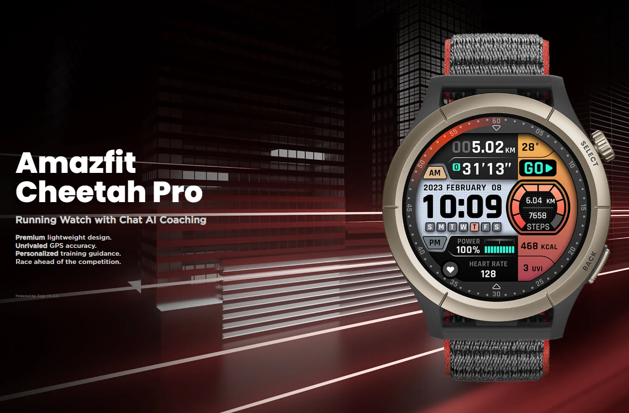 Amazfit Cheetah Pro Smartwatch | 1 Year Official Amazfit Malaysia ...