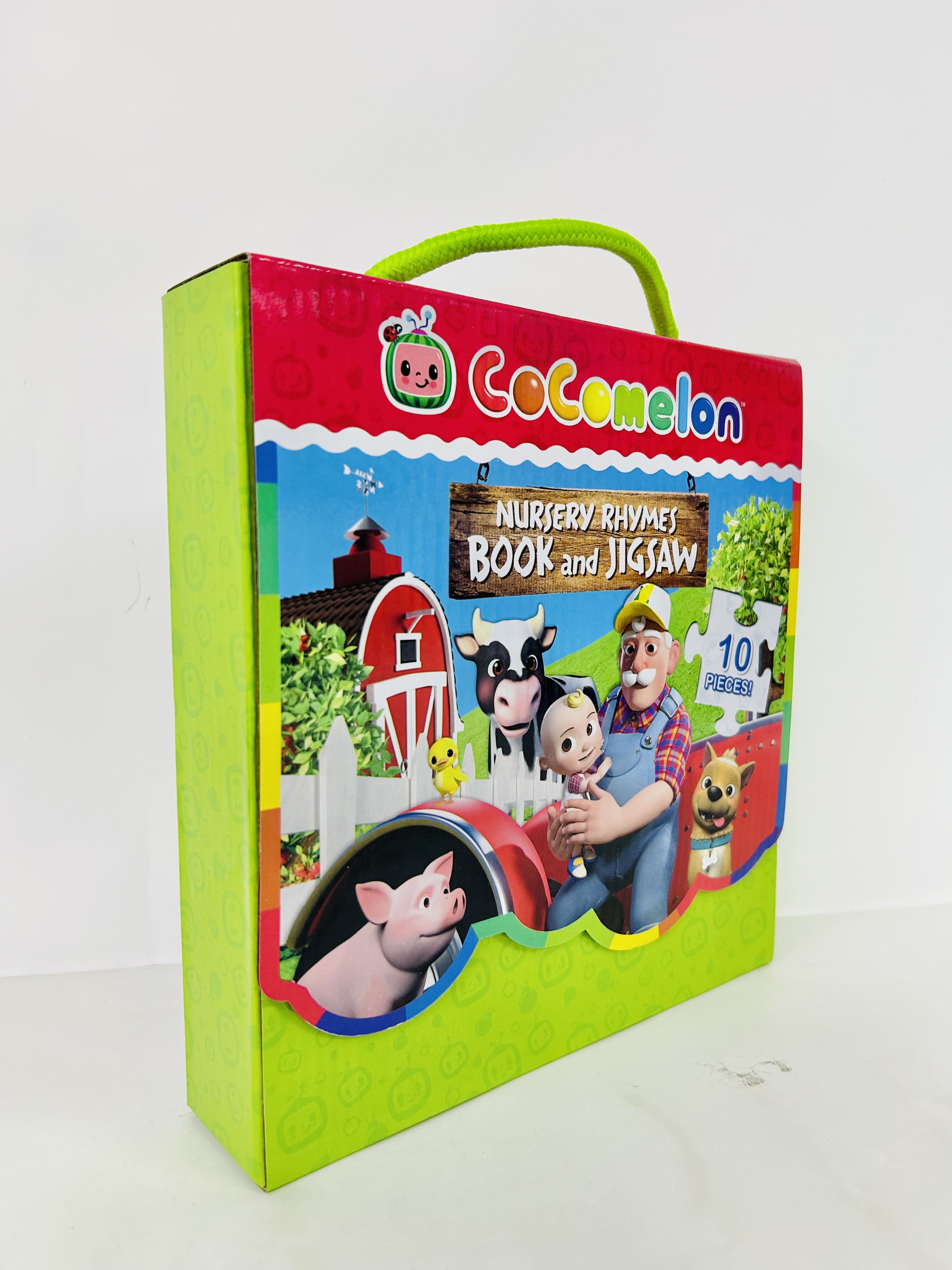 Cocomelon Book & Jigsaw Gift Set For Kids (Boxset) With Nursery Rhymes ...