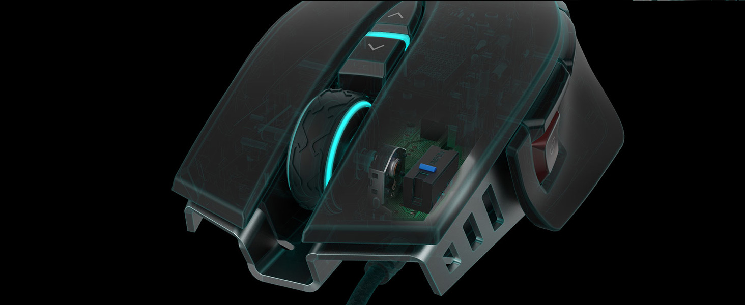 CORSAIR M65 RGB ELITE Tunable FPS Gaming Mouse - 18,000 DPI Optical ...
