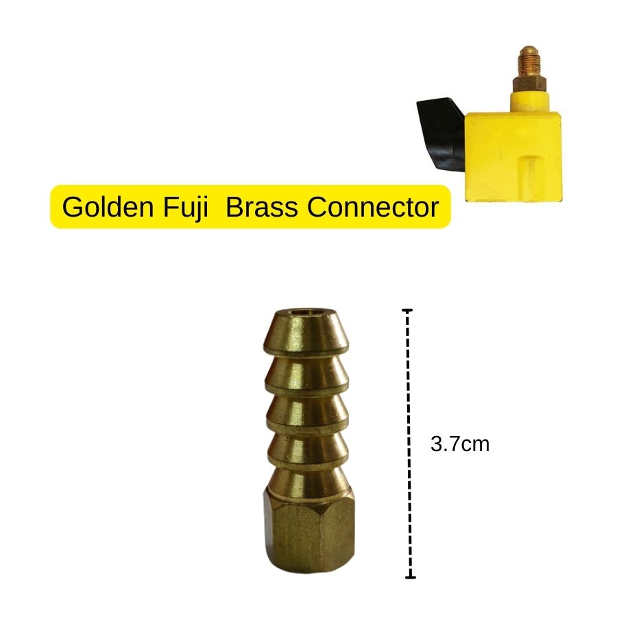Golden Fuji Gas Regulator connector / single tail female brass ...