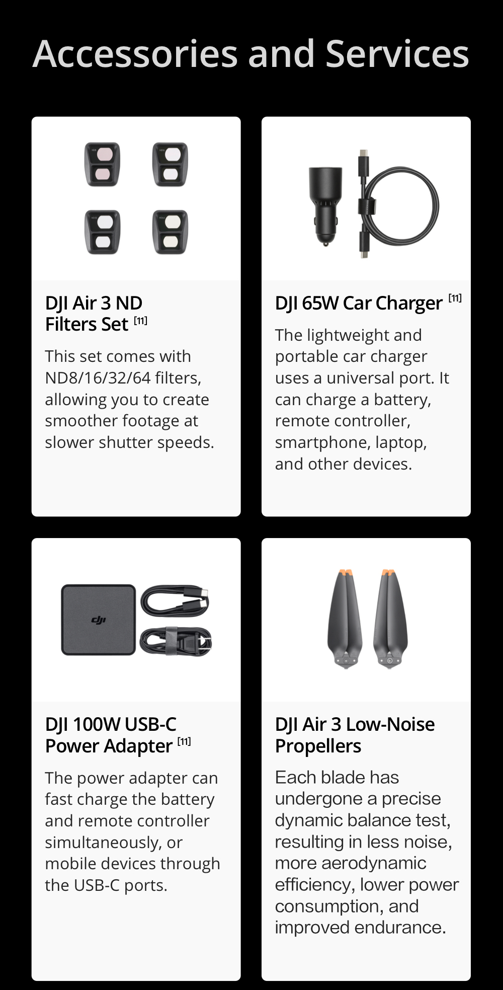 DJI Air 3 Camera Drone Medium Tele & Wide-Angle Dual Primary Cameras ...