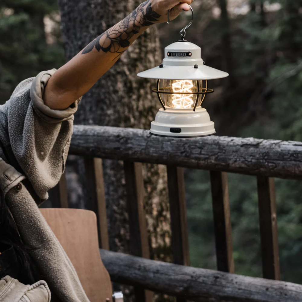 Barebones Outpost Lantern – Vintage-Style LED Camping Light with Warm ...