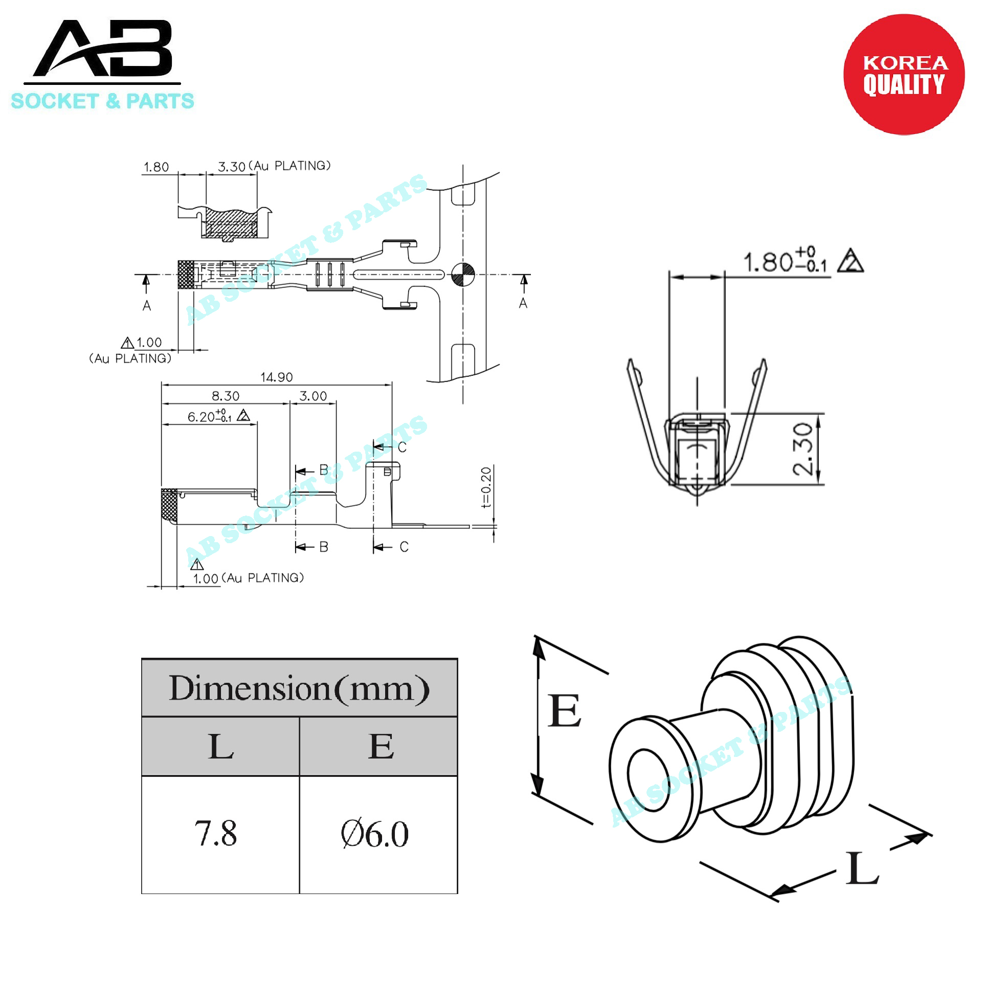 4 Pin Proton IRIZ CVT 2019 REAR Reverse Sensor Socket Connector ...