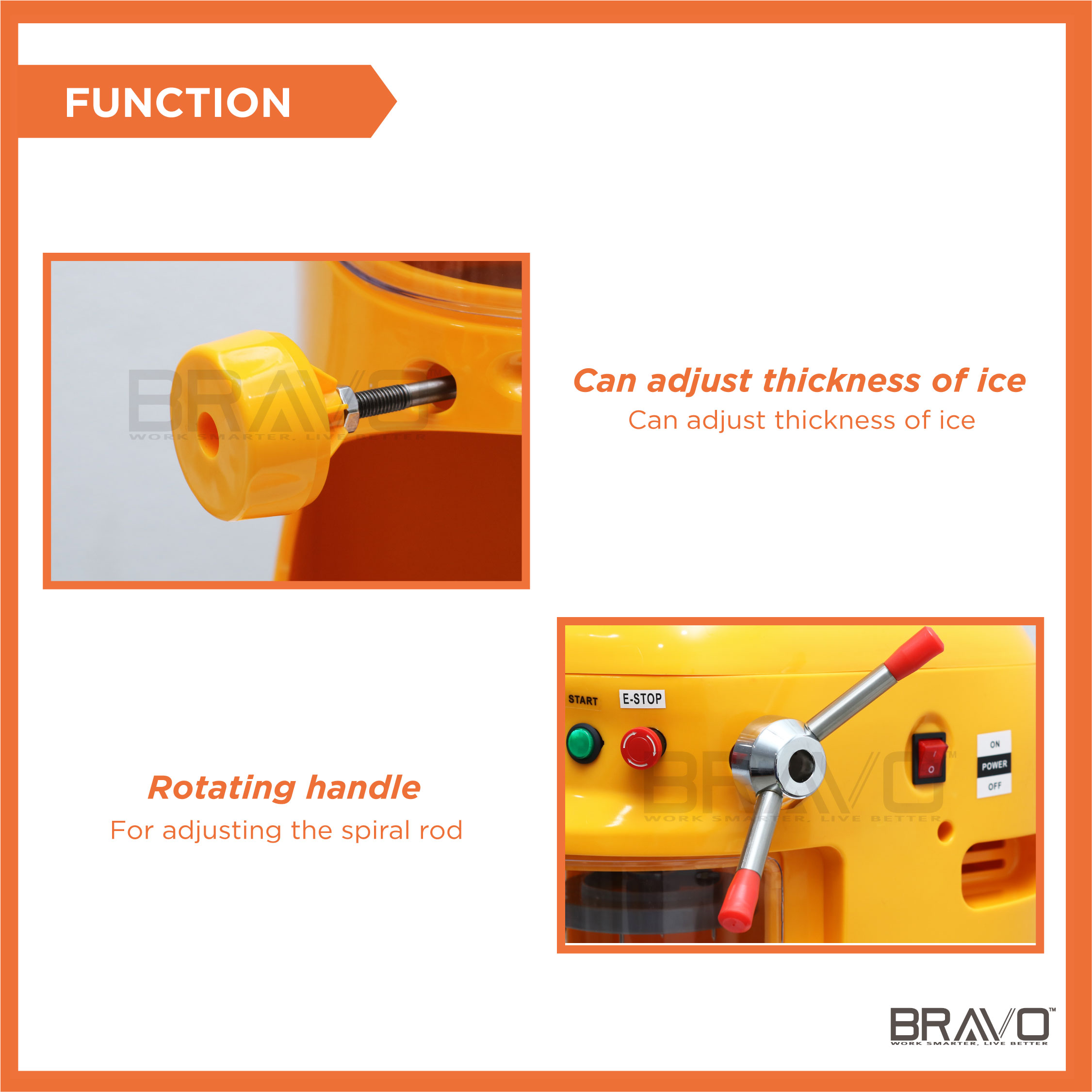 Bravo ABC Electric Ice Shaving Machine Mesin ABC Elektrik Snow Ice ...