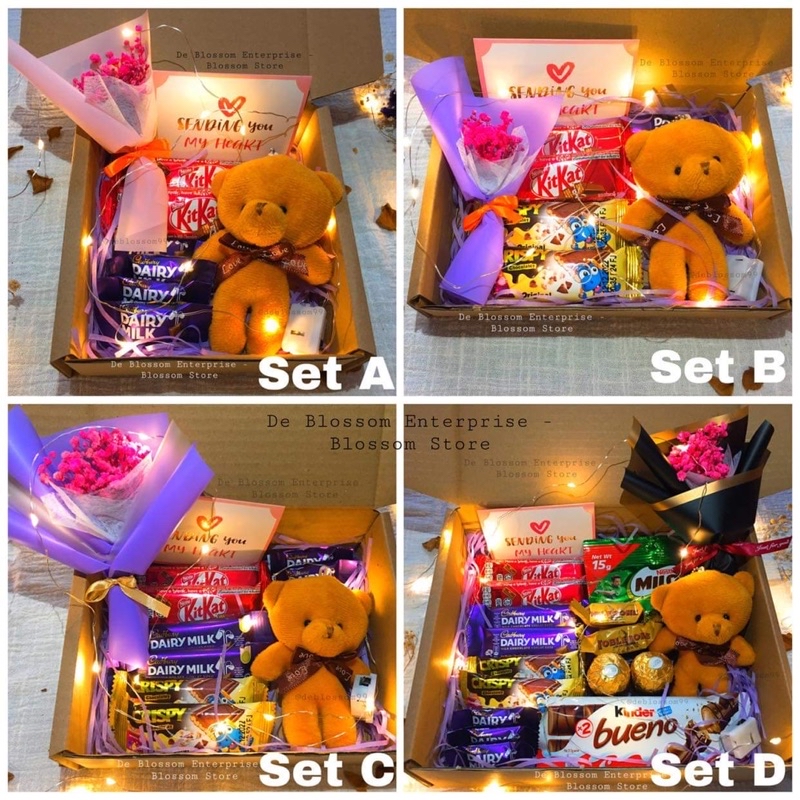Semua dalam Satu Tema Kotak Hadiah Coklat All in One - Craft Theme ...