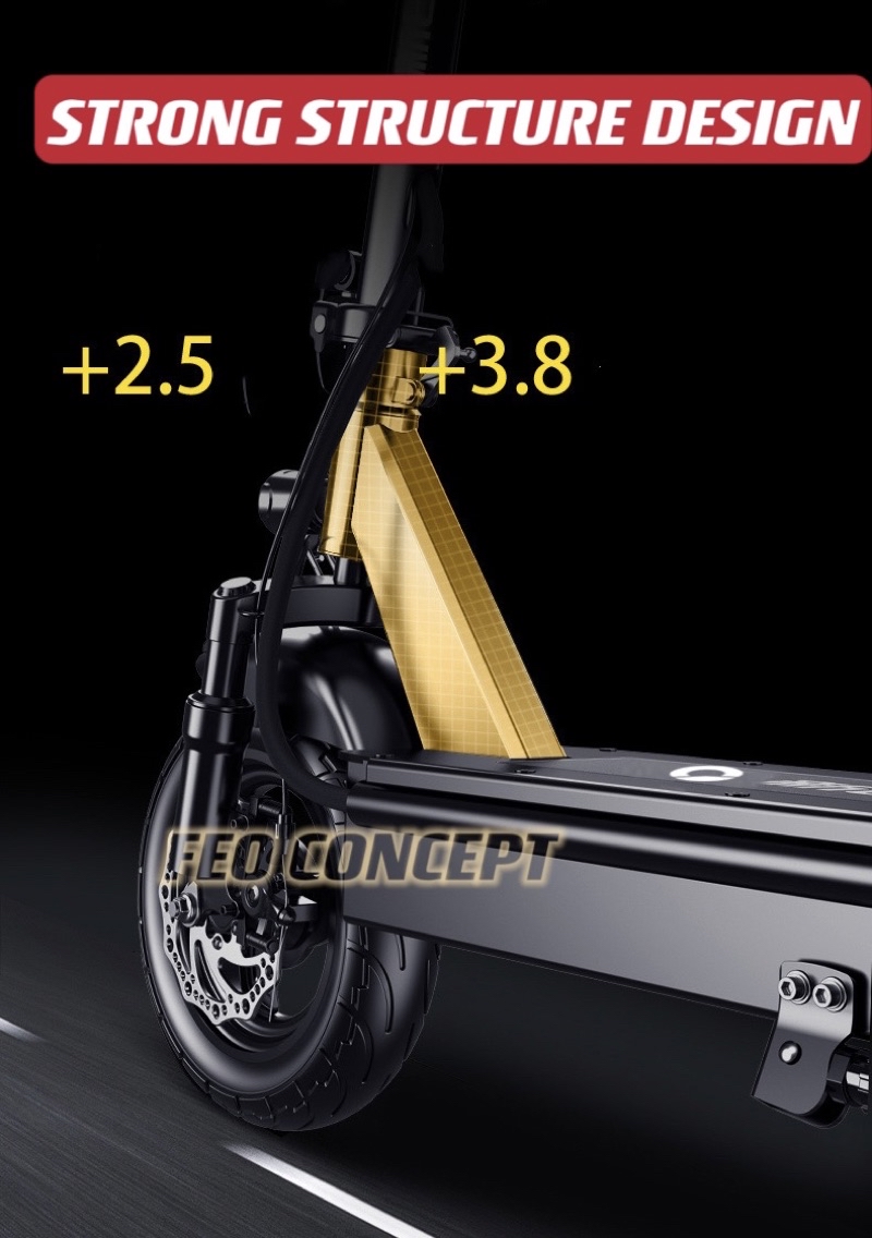 10inch 35km/h Feo S2 Sunra02 Electric Scooter + Seat Light E Scooter ...