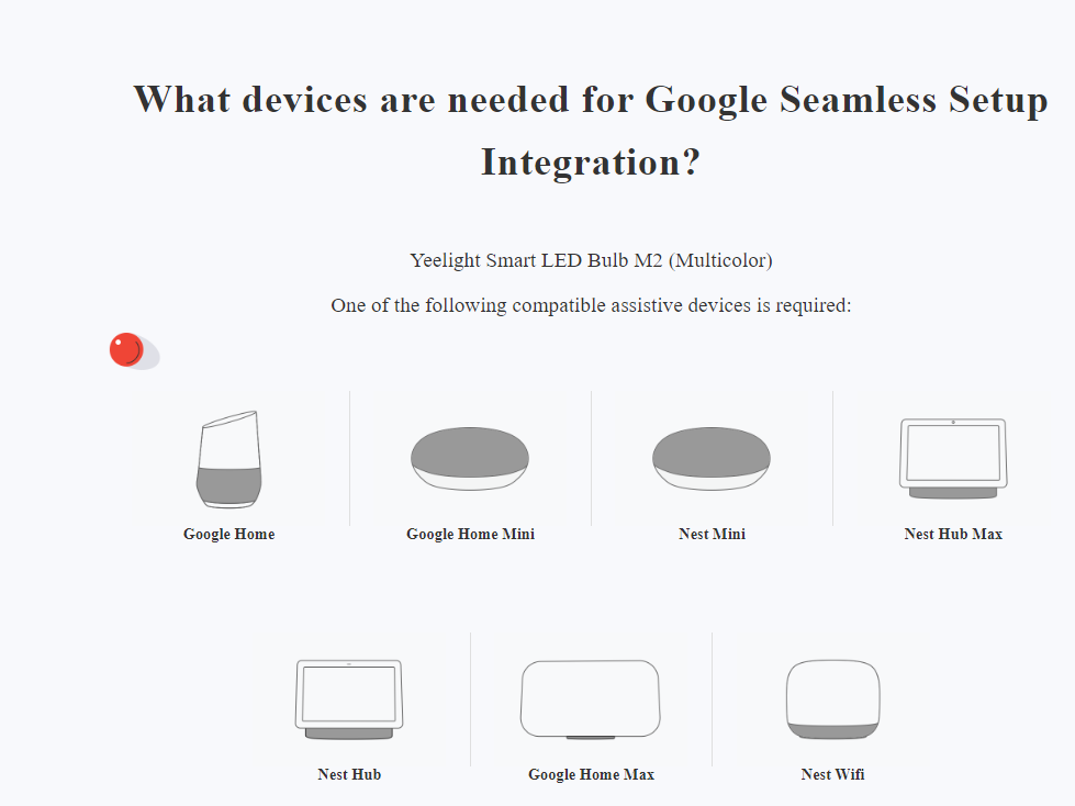 Yeelight Smart LED Bulb M2 Multicolor Google Seamless Work with Google ...