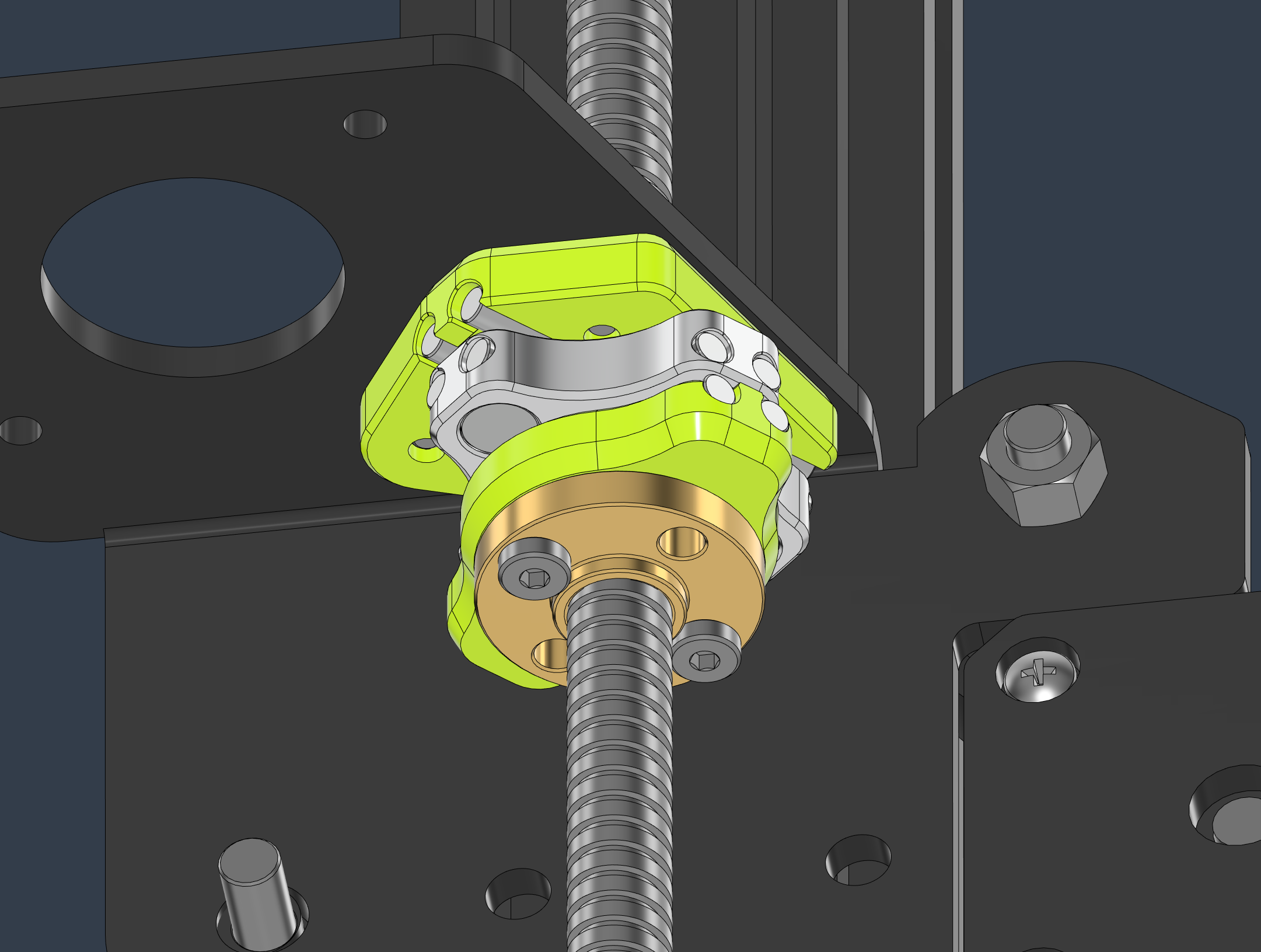 Mellow WobbleX WS8 Coupling For 3D Printer Z-axis T8 Prevent Z Bending ...