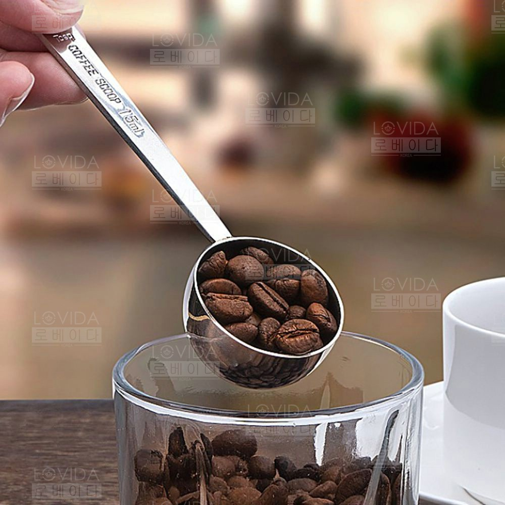 LOVIDA Espresso Long Handle Spoon Scoop Multifunctional Stainless Steel ...
