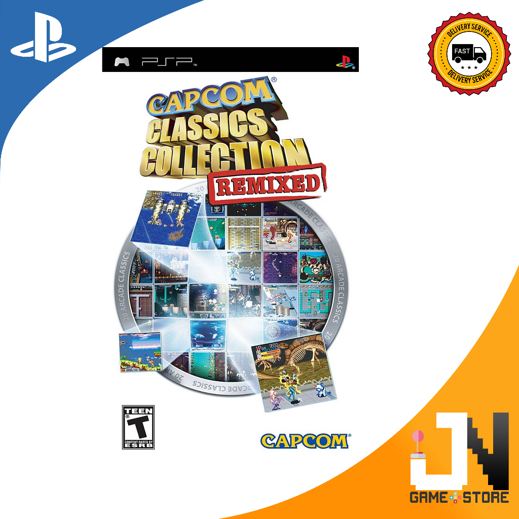PSP UMD Capcom Classics Collection Remixed (R3)(English)(New) | Shopee Malaysia