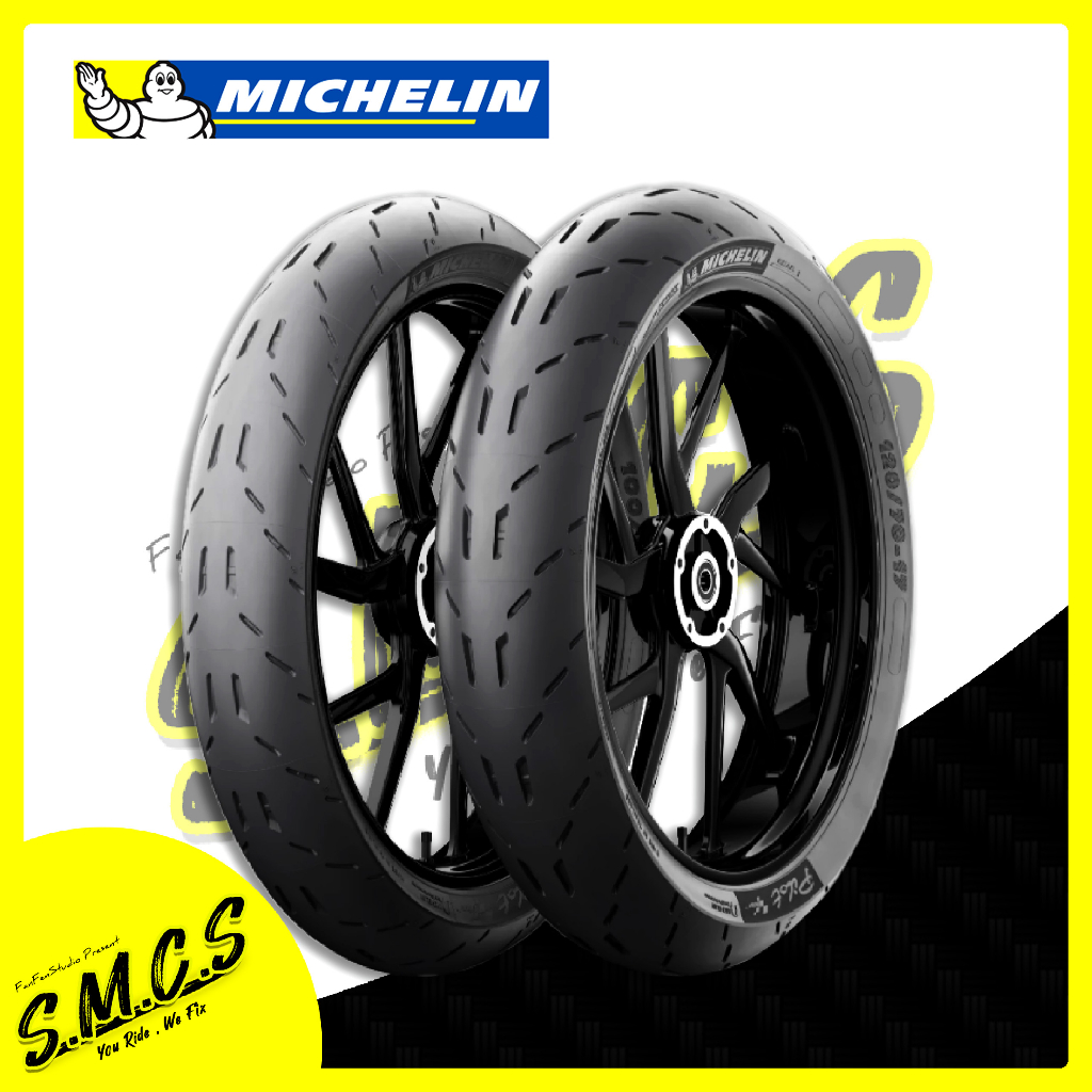 MICHELIN Pilot MotoGP 14' Tyre Scooter Tayar Motosikal (70/90-14 80/90 ...