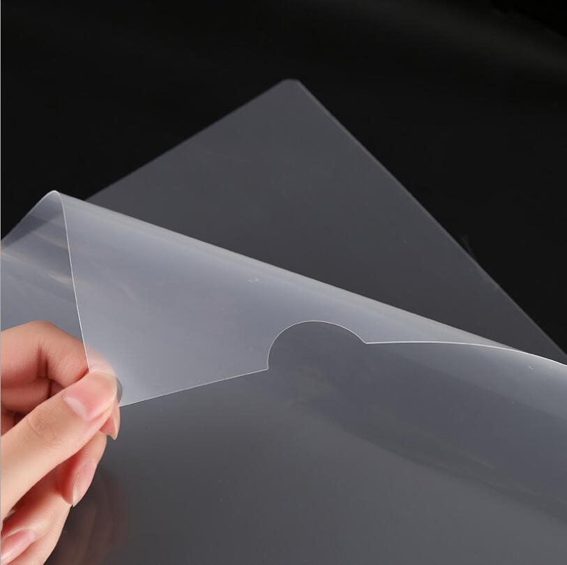 Dealforhome 🎡 【 10 Pcs Extra Thick 20C】 L Shape File Folder Clear File ...