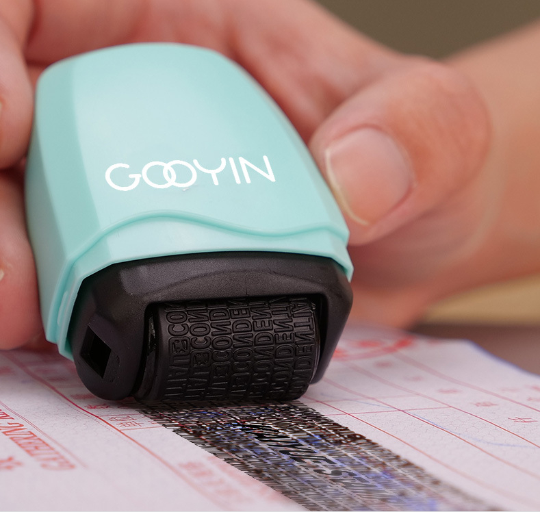 1 Pc Privacy Roller Stamp Confidential Security Protection Document ...