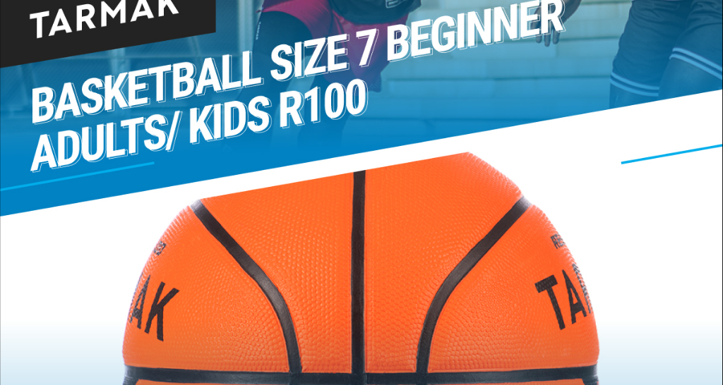 Decathlon Basketball Size 7 Beginner Adults/ Kids R100 - Tarmark ...