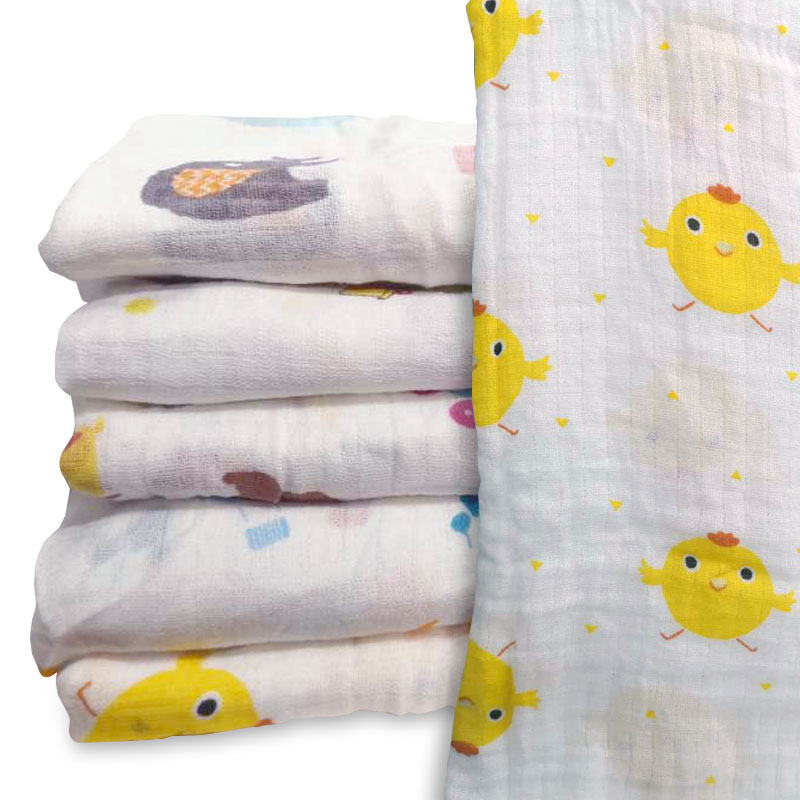 𝟭𝟬𝟬% 𝗖𝗢𝗧𝗧𝗢𝗡 》 Newborn Baby Muslin Swaddle Breathable Fabric Cotton Soft ...