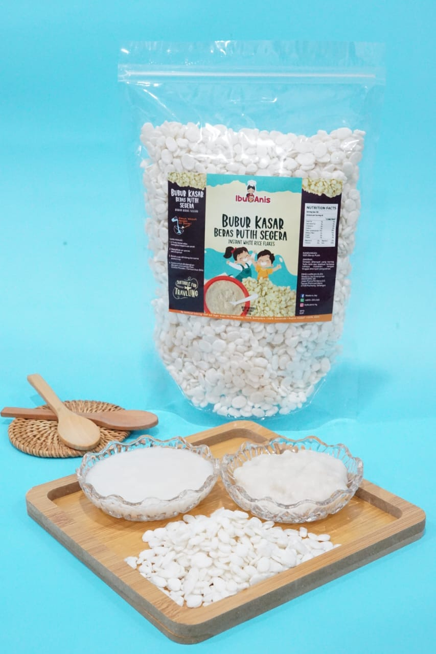 FLAKE 250GRAM , Hard texture instant baby porridge - Bubur Kasar Segera ...