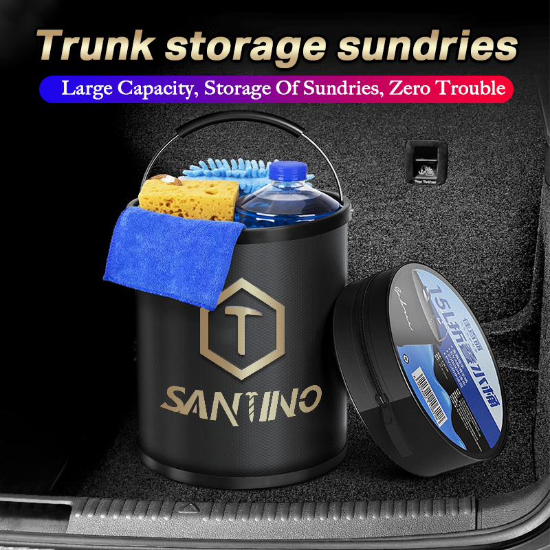 SANTINO 20L Foldable Car Wash Water Bucket Cuci Kereta Tong ...