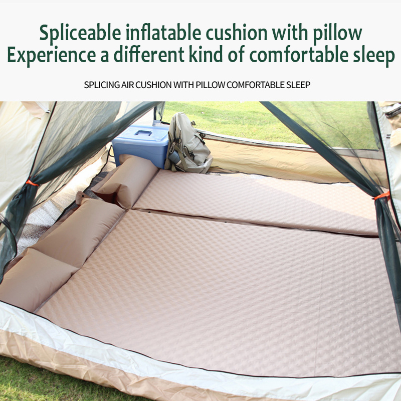 Khemah tilam Self-Inflating Mattress inflatable Bed Sleeping Pad 5cm ...