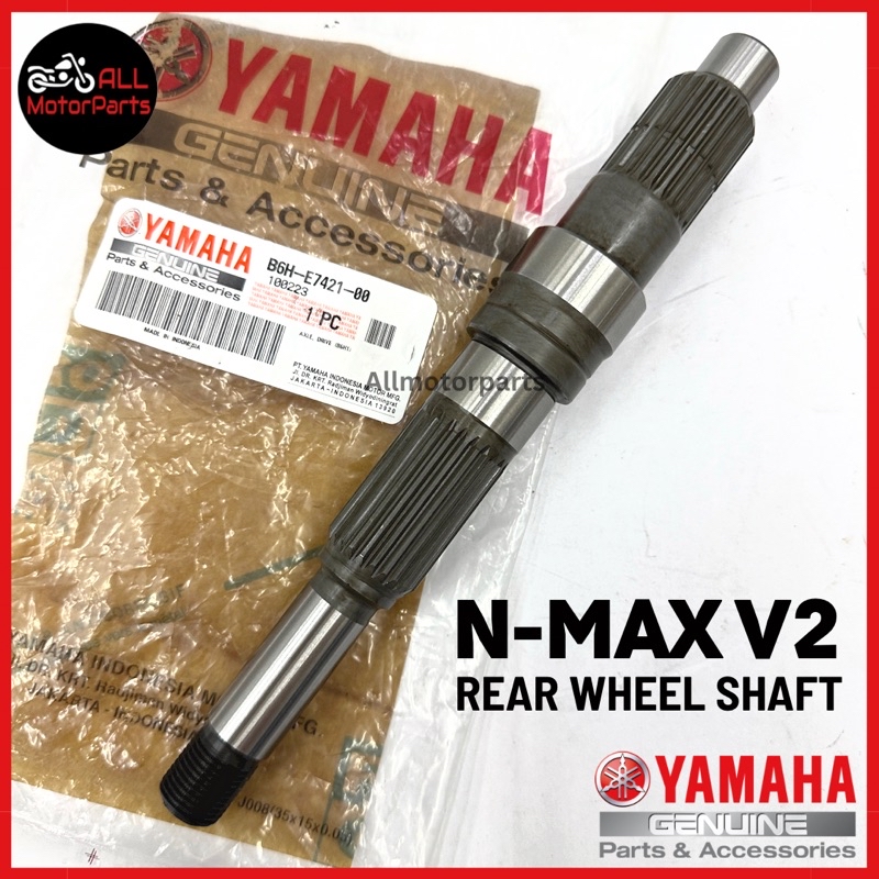 [100% ORI] N MAX V2 NMAX V2 DRIVE AXLE REAR WHEEL SHALF SHAFT GEAR RIM ...