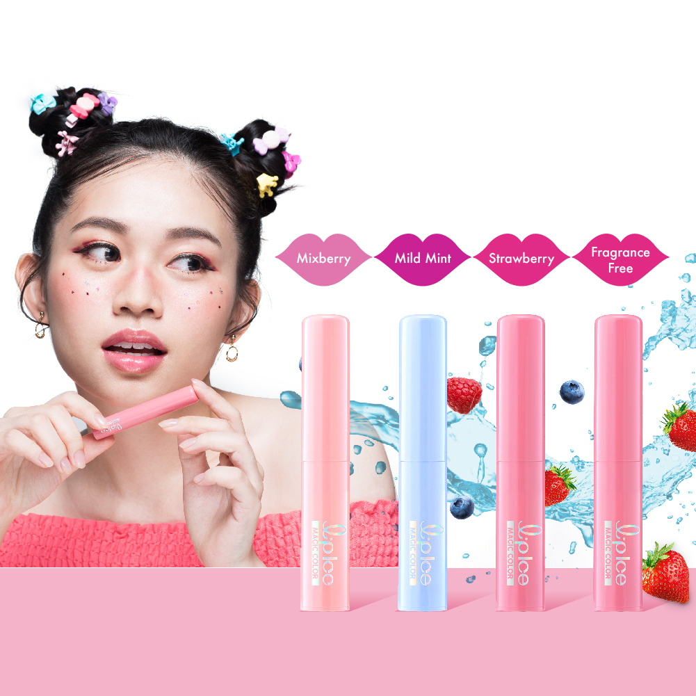 LipIce Fragrance Free Magic Color - Rose Pink Strawberry | Shopee Malaysia