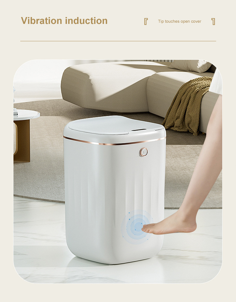 20L Automatic Touchless Rubbish Bin Large Capacity Charge Version Smart ...