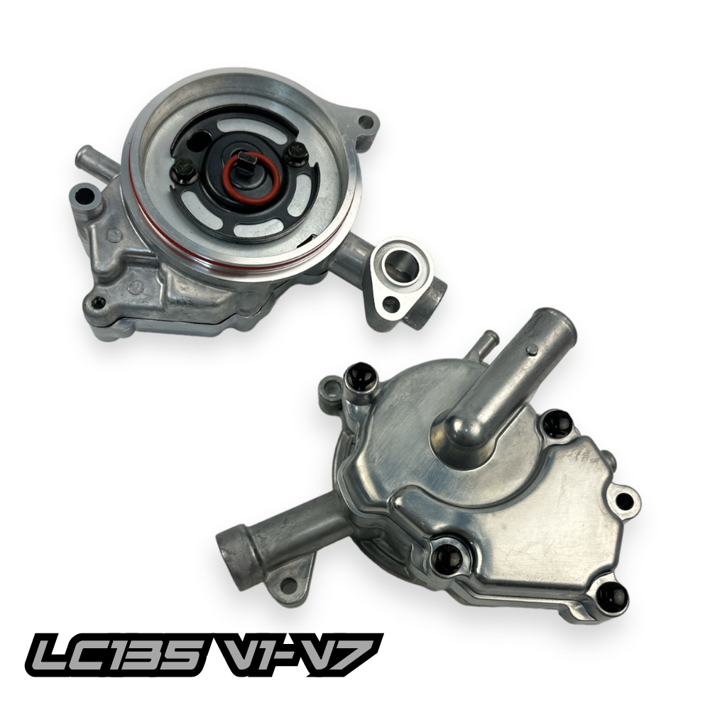 ORIGINAL YAMAHA Y15 Y15ZR FZ150 / LC135 V1-V7 WATER PUMP ASSY / PUMP HOUSING SET COOLANT ...