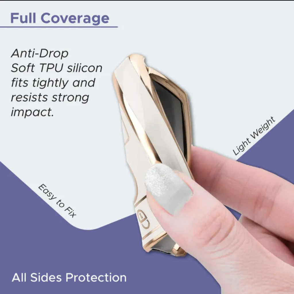 Veloz Car Key Cover Chrome Reflection TPU Car Key Remote Casing Sarung ...
