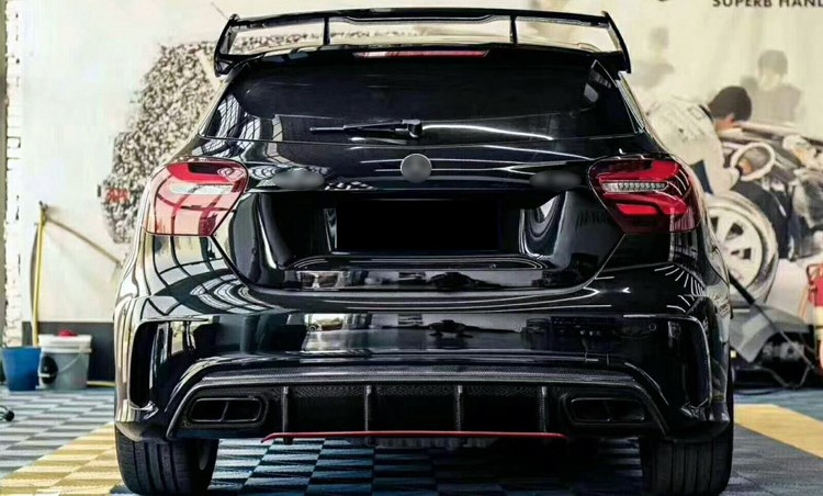 Mercedes Benz A45 W176 AMG Diffuser A180 A200 A250 | Shopee Malaysia