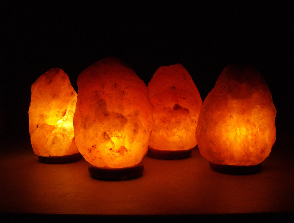 💡3-4 Kg Himalayan Rock Salt Lamp (with Dimmer Switch Option) - Lampu ...