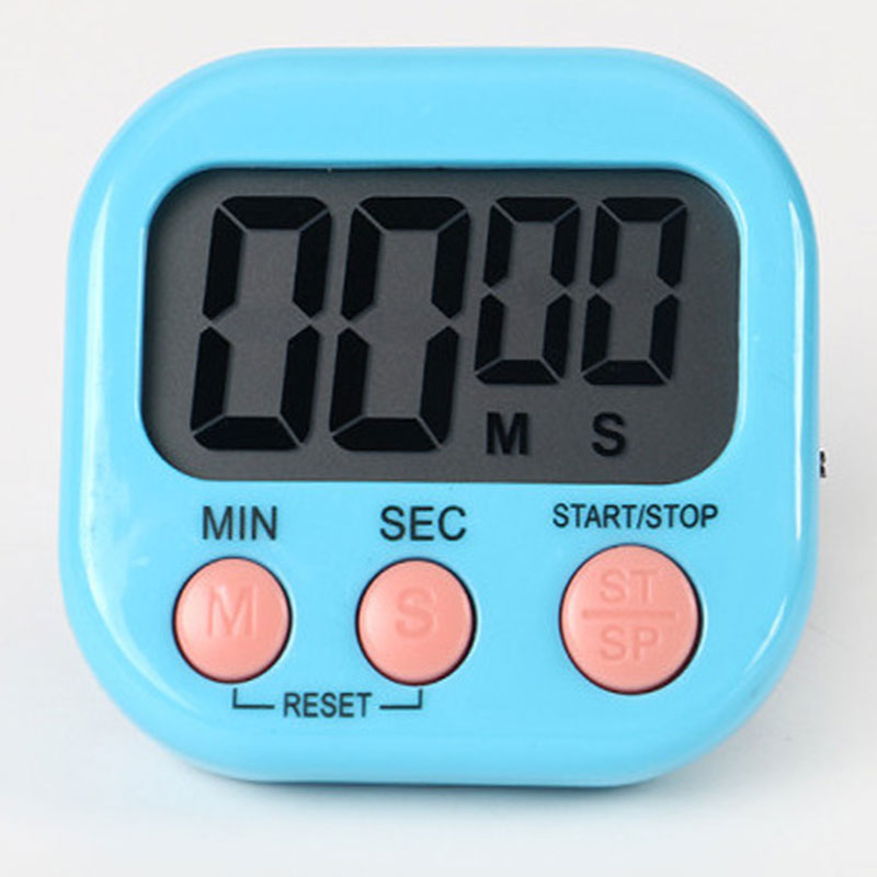 𝐌𝐀𝐆𝐍𝐄𝐓𝐈𝐂 Digital Kitchen Timer Big Digits Loud Alarm Display for ...