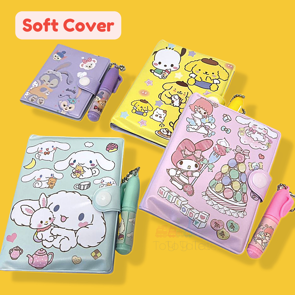 KIDS NOTEBOOK SET GIFT 🍭Mini Notebook With Pen Pocket Diary Birthday ...