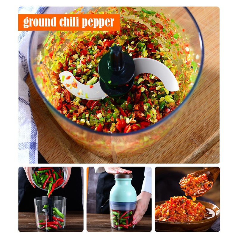 [Shopee Choice] Mini Electric Blender Capsule Cutter Chopper Baby Food ...