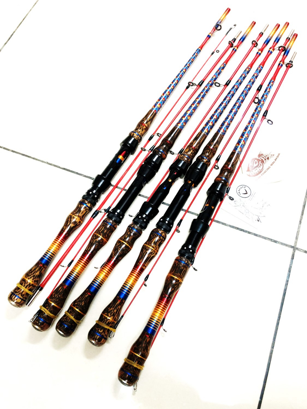 SKYGITZ MALAYSIA JORAN UDANG HANDMADE CUSTOM KAYU JATI BELANDA SUPER ...