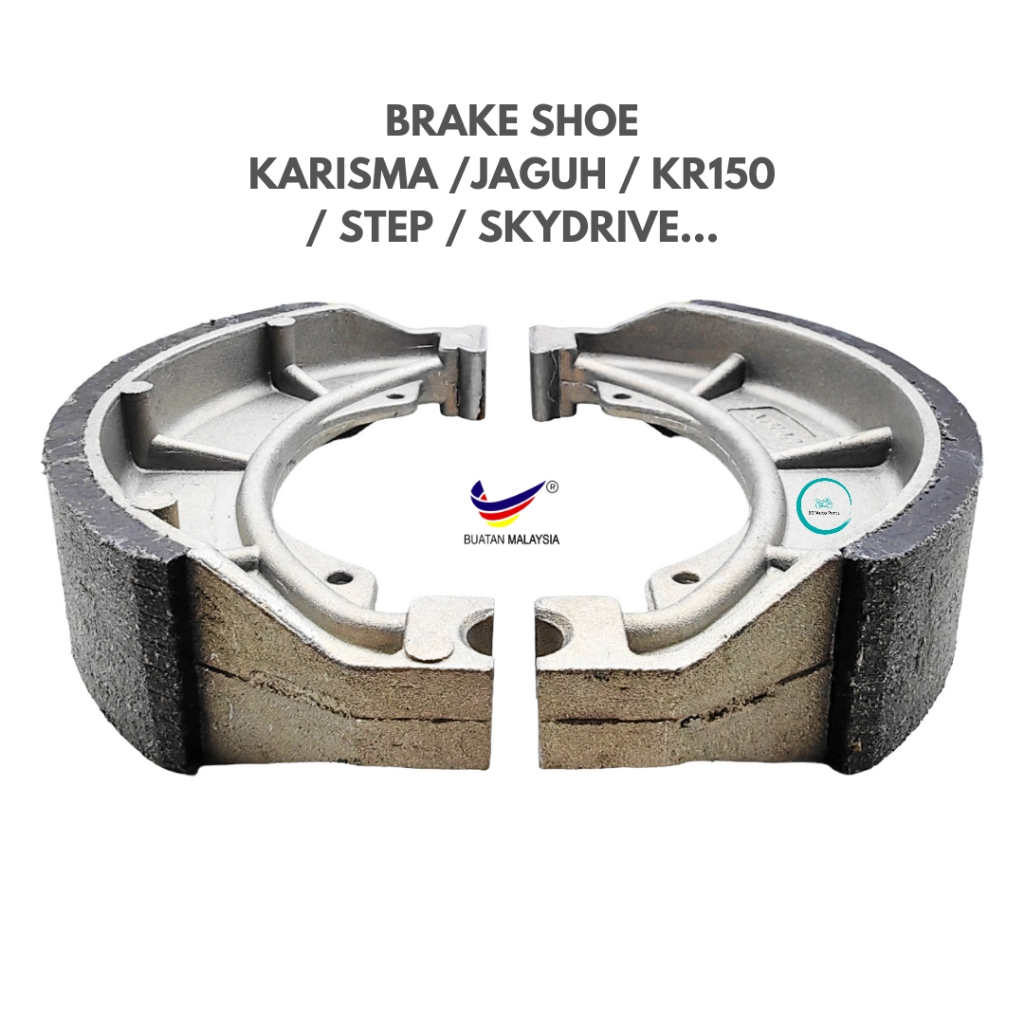 BRAKE SHOE BRAKE SHOES MODENAS KARISMA ELIT CERIA JAGUH 175 KAWASAKI ...