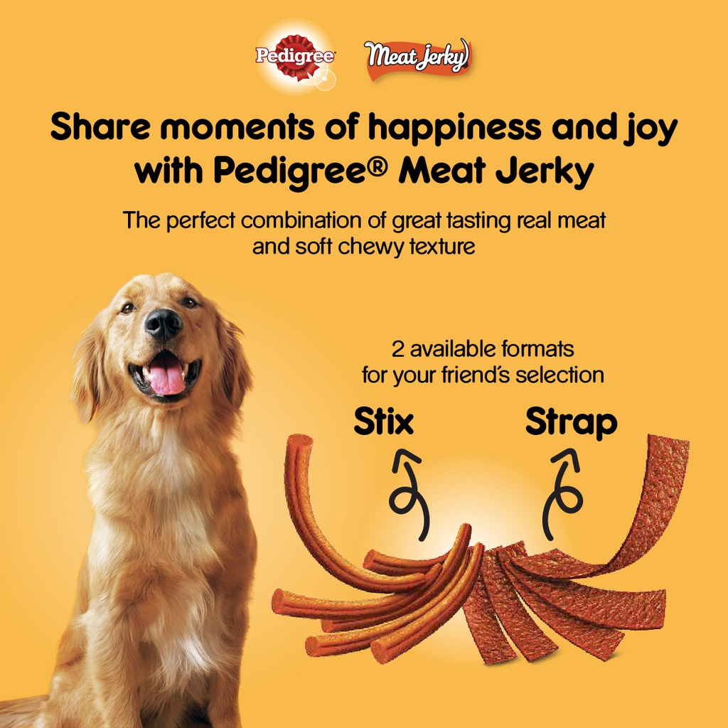Pedigree Schmackos Meat Jerky / Schmackos Stix Puppy Dog Snack Treats ...