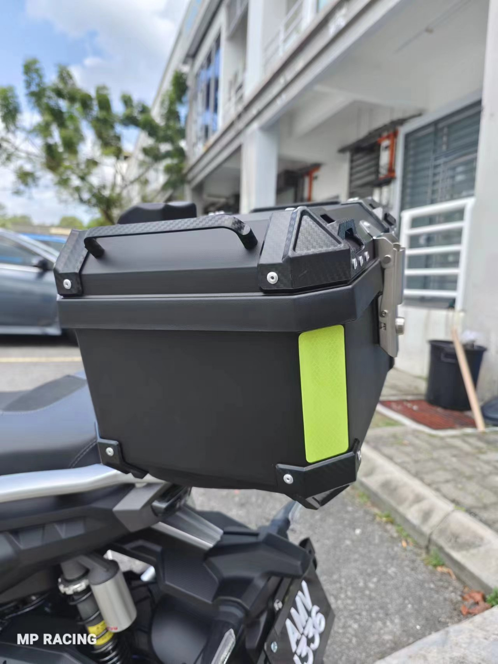 Top box ABS Plastic motorcycle 36Liter,Aluminium Box Stlye,Light weight ...