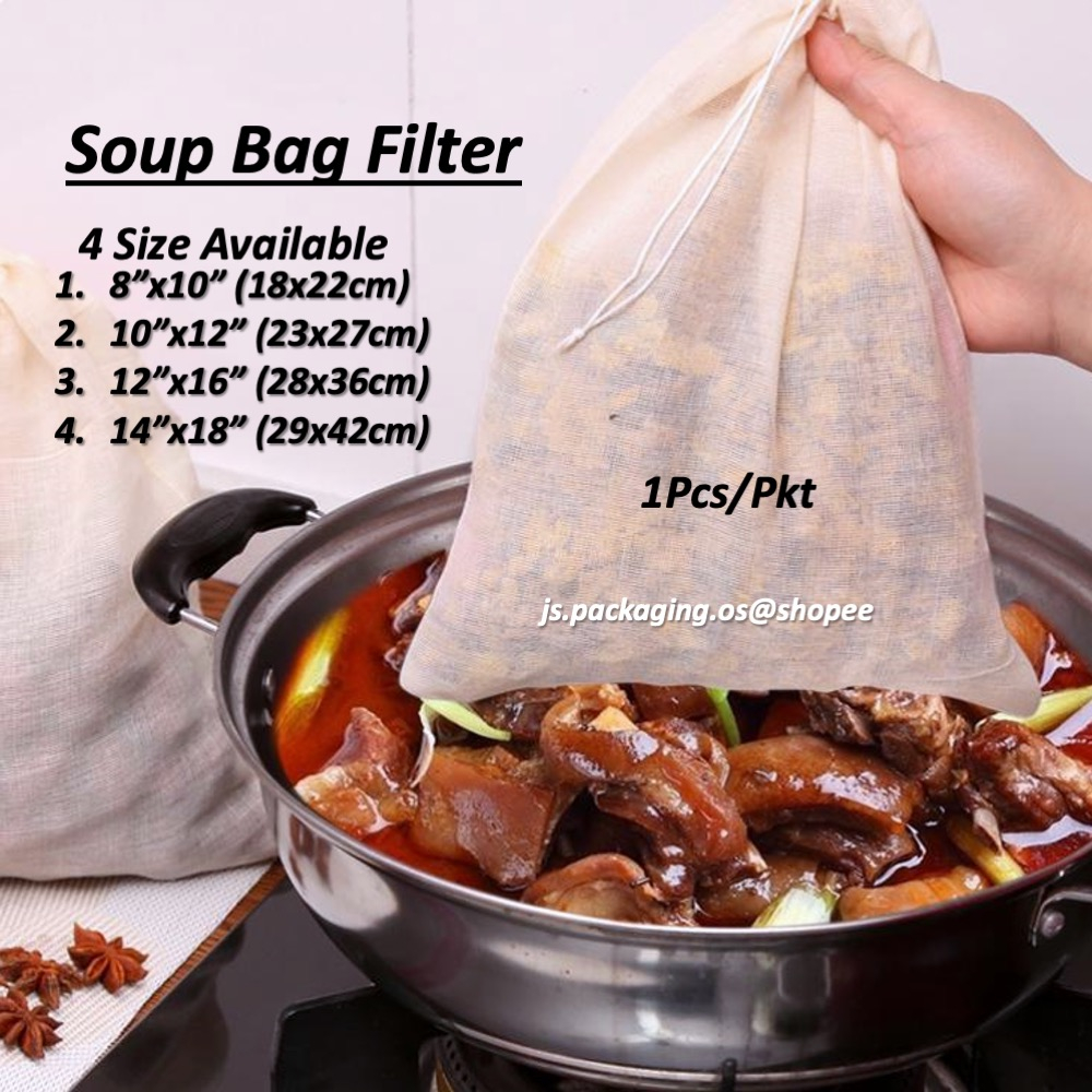 Filter Bag For Hers Soup Coffee 8x10" 10x12" 12x16" 14x18" REUSABLE ...