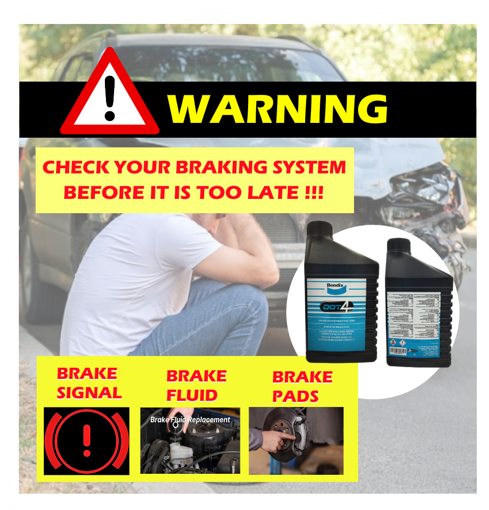 S2U Original Bendix Brake Fluid DOT 4 High Performance Oil Car Truck ...