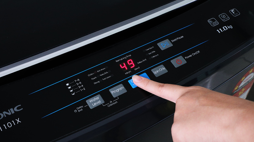 (FREE SHIPPING) 7KG/11KG PENSONIC Fully Auto Washing Machine Mesin Basuh | PWA-7018/PWA-1101X ...