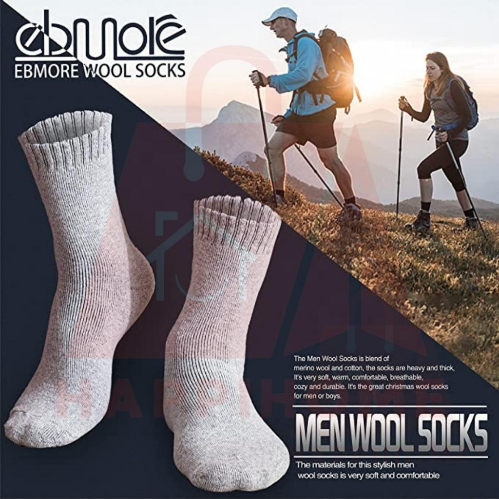 Winter Warm Socks Men Women Stoking Thermal Sock For Winter Merino Wool ...