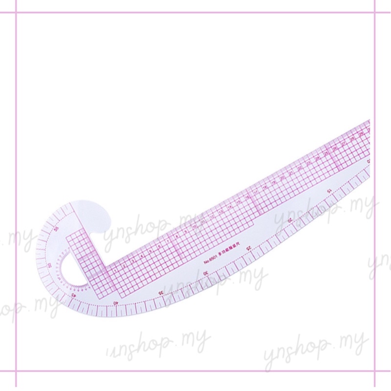 No.6501 Curve Ruler For Dressmaking Support Tools & Easy Sewing Pattern ...