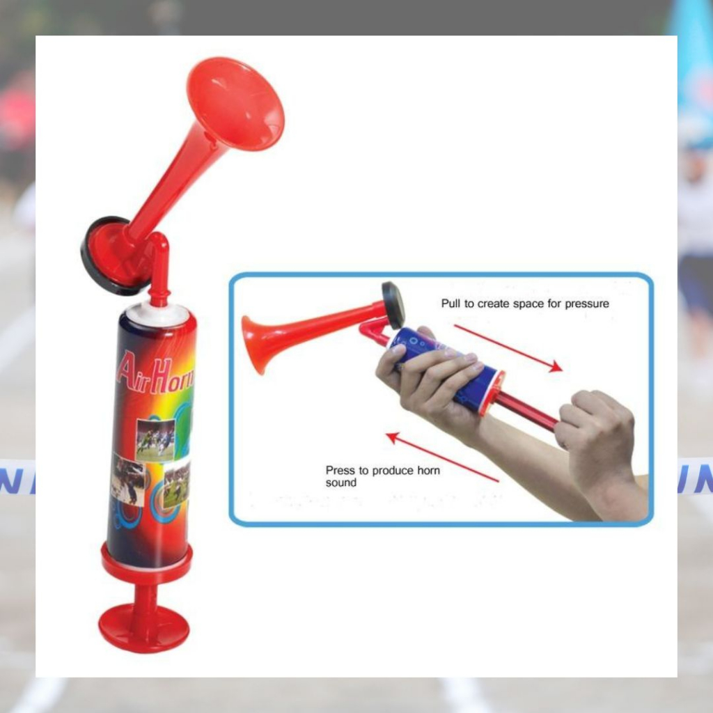 Loud Hand Held Air Horn for Football Sport Event Air Hon Sukan Party ...