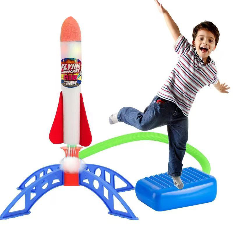 Children’s Skyrocket Foot Plastic Rocket Launcher FEO Rocket Launcher ...