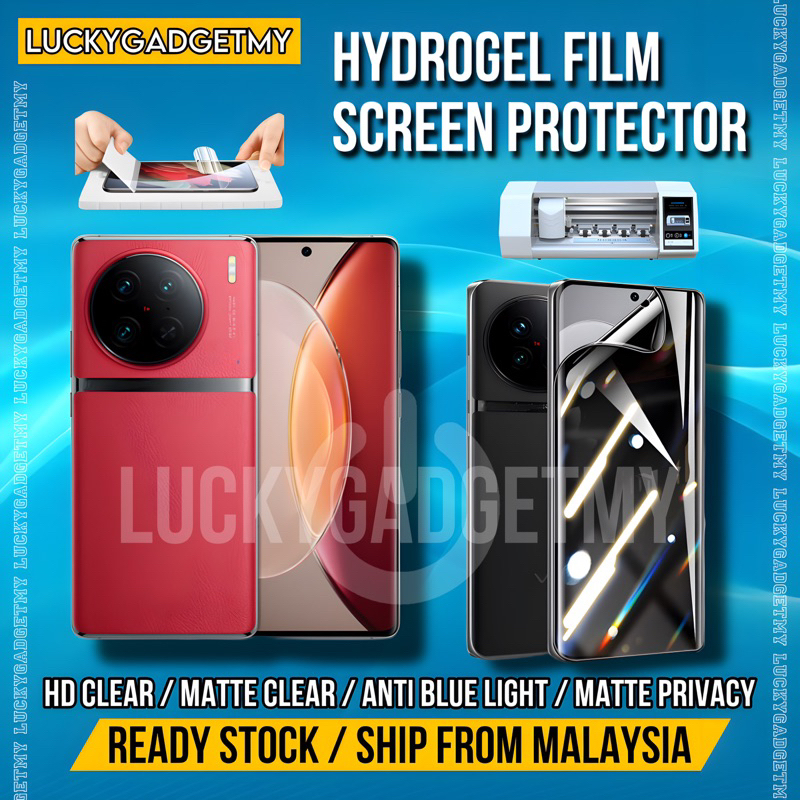 Vivo X30 Pro X30 X27 Pro X23 X21 UD X21i X20 Plus Hydrogel Film Screen ...