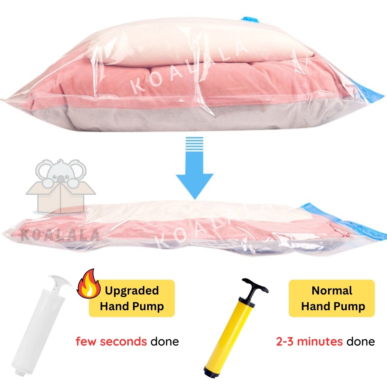 Space Saving Vacuum Bag Quilt Travel Storage Bag Compression Bag ...