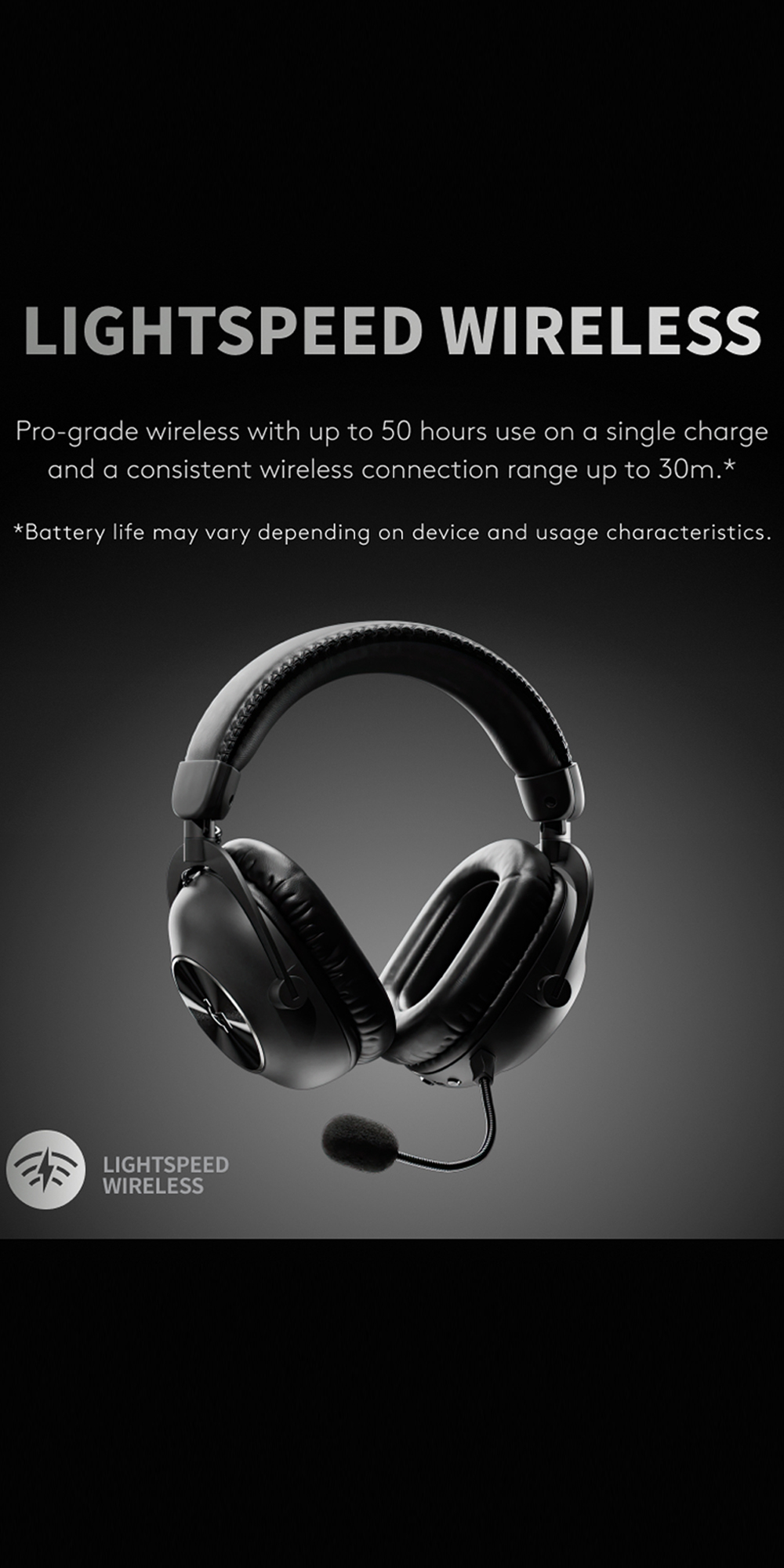 Logitech G PRO X 2 LIGHTSPEED Wireless Gaming Headset, Detachable Boom ...