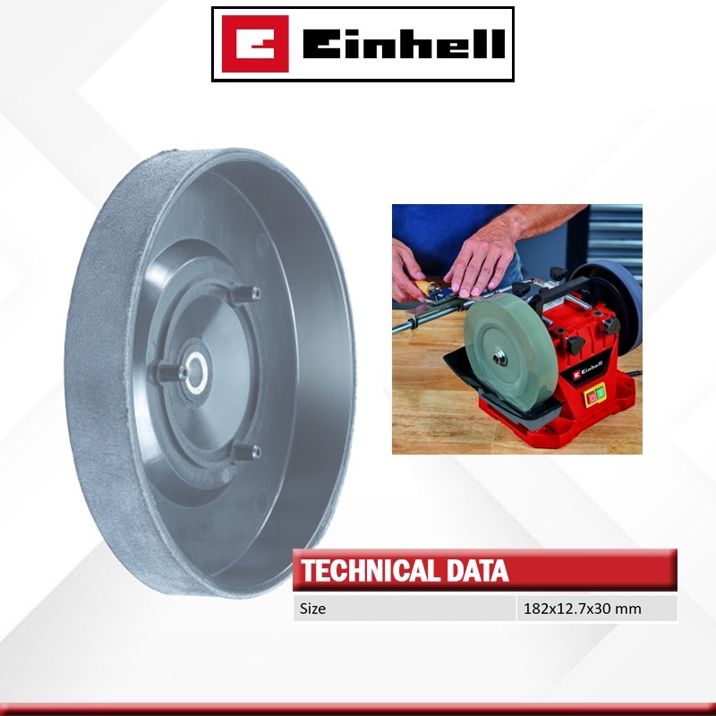 𝐄𝐈𝐍𝐇𝐄𝐋𝐋 [𝐀𝐂𝐂𝐄𝐒𝐒𝐎𝐑𝐈𝐄𝐒] Leather Holding Wheel for TC-WG 200 - 180mm (49507886) | Shopee Malaysia