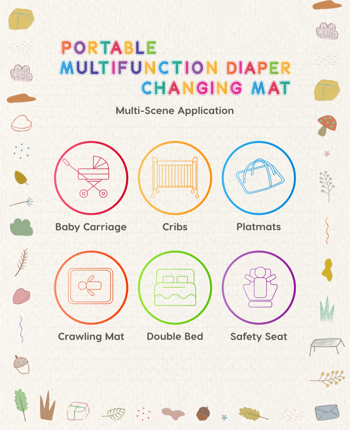 Washable Changing Mat Baby Waterproof Pelapik Baby Waterproof Mat ...